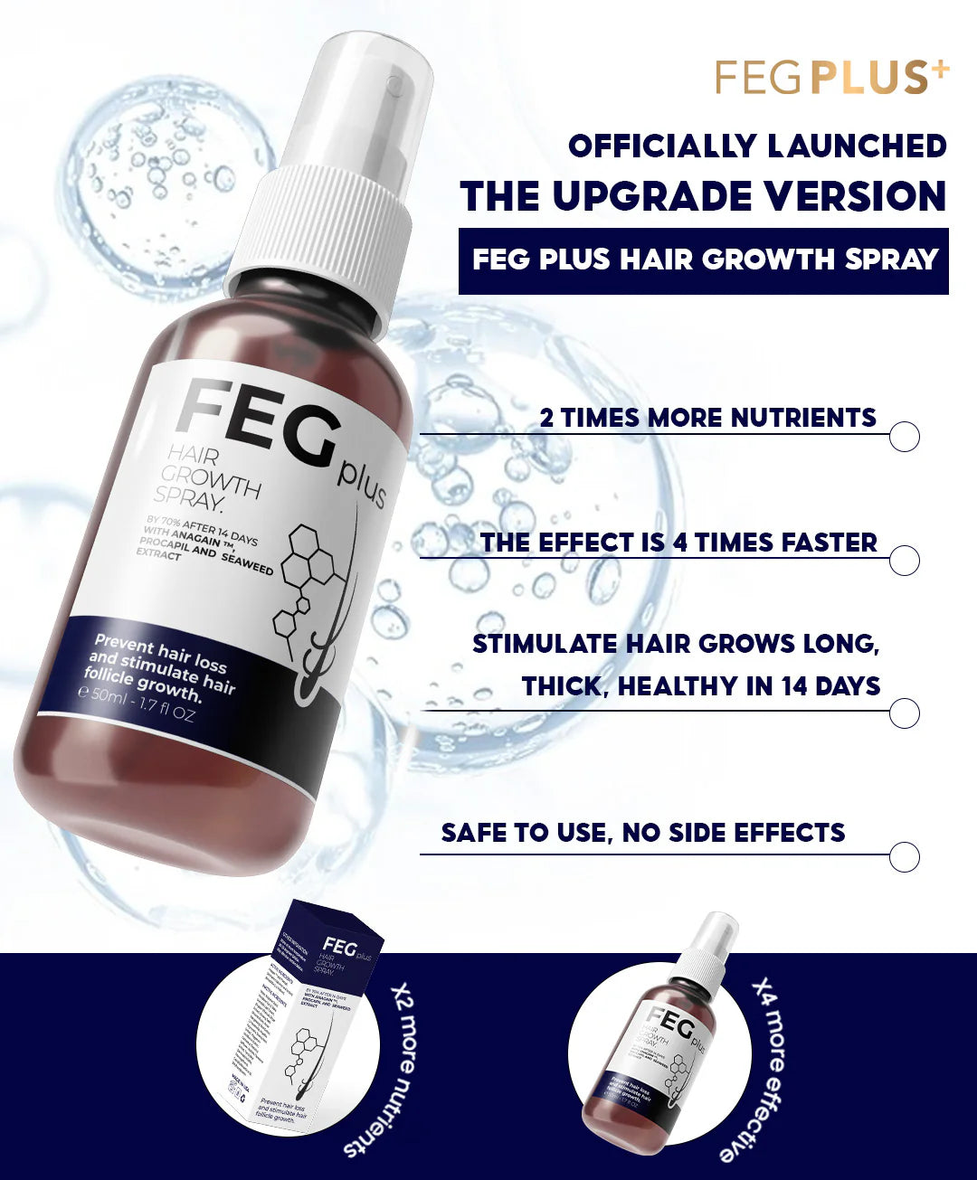 FEG Plus Hair Grow Spray – TrendHood